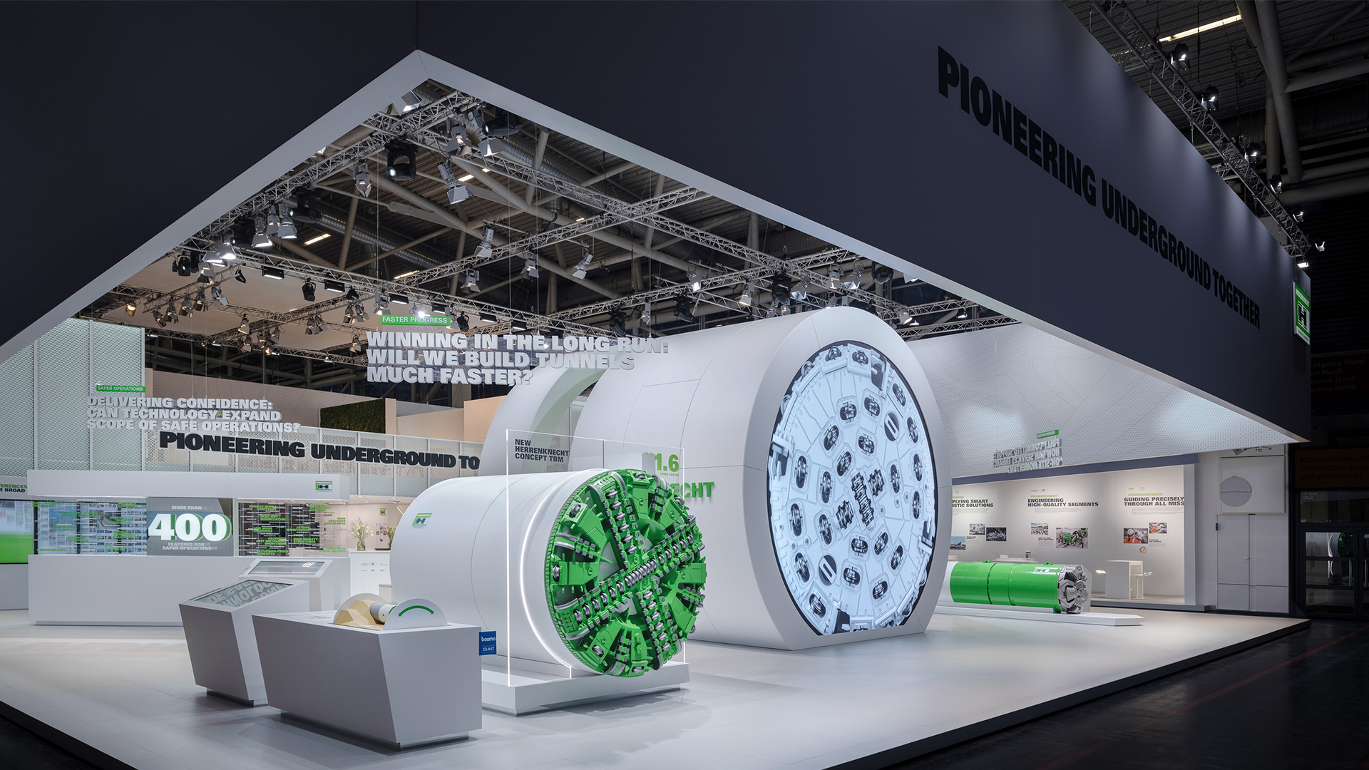 Herrenknecht bauma 2019 / design hoch drei / Referenzen